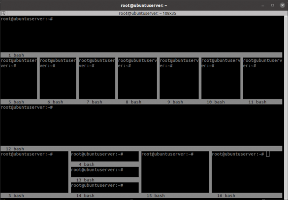 GNU screen: split the screen - Linux Digest