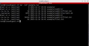 How to Untar a File - Linux Digest