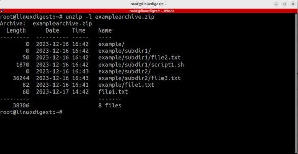 How to Unzip a Zip File in Linux - Linux Digest